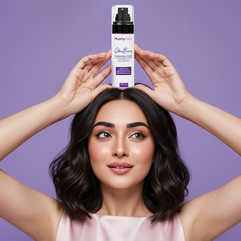 Glow Berry Toner | Brightening & Hydrating Niacinamide Toner – Mushy Glow